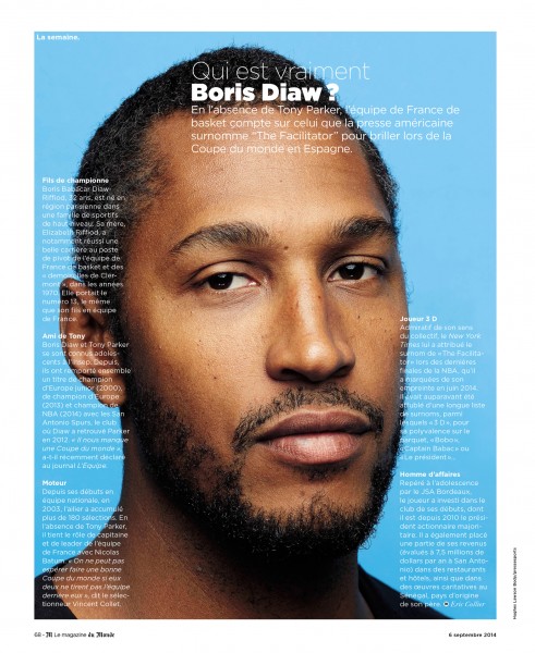 Hugues Lawson-Body | Photographer | Boris Diaw / L’Equipe